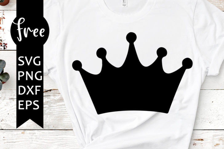 Crown Svg Free Crown Vector Crown Cut Files Silhouette Cameo Instant Download Shirt Design