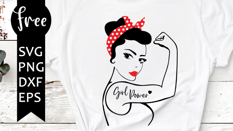 Rosie The Riveter Svg Free Rosie Svg Strong Women Svg Instant